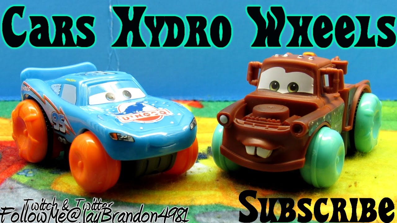 Disney Cars HD Hydro Wheels Unboxing - CARS Lighting McQueen By ...