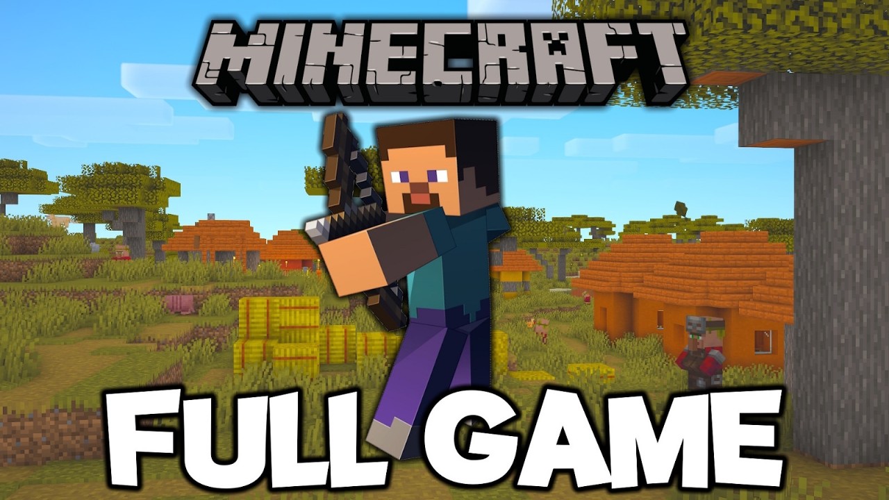 Can I Survive the Savanna in Minecraft? | FULL GAME Walkthrough (No ...
