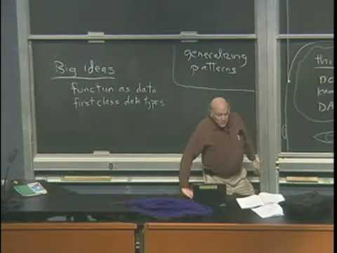 Spring 2011 UC Berkeley Computer Science 61A - Lecture 3 - "Higher order procedures 1" - YouTube