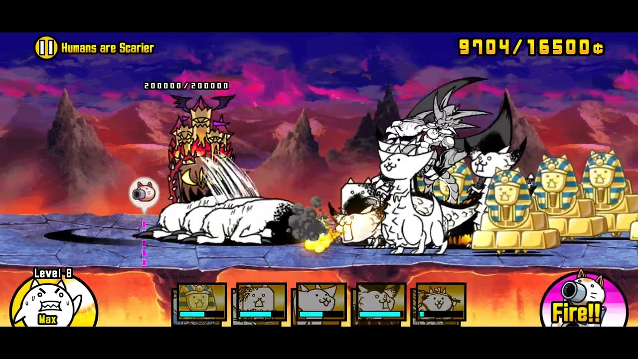 Battle Cats Humans are Scarier (2 Star) (No Gacha) - Ritual Happiness ...