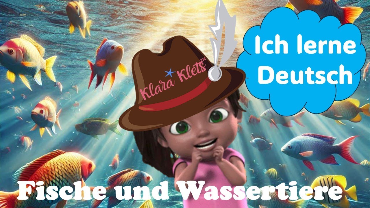 DEUTSCH - Fische und Wassertiere (Visse en Waterdiere liedjie) - YouTube