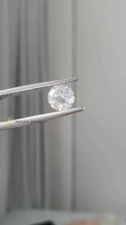 IGI CERTIFIED 1.12ct Round D SI1 3EX Lab Grown Diamond - YouTube