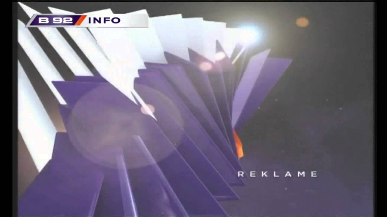B92 Info - Špica za reklame - YouTube
