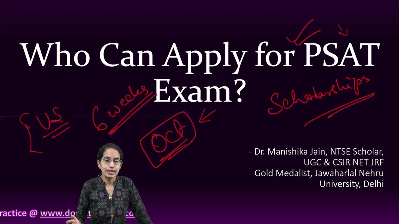 Who can apply for PSAT Exam? PSAT 8/9; PSAT 10; PSAT/NMSQT #psat #psatabroad - YouTube