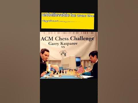 chess human Vs super computer - YouTube