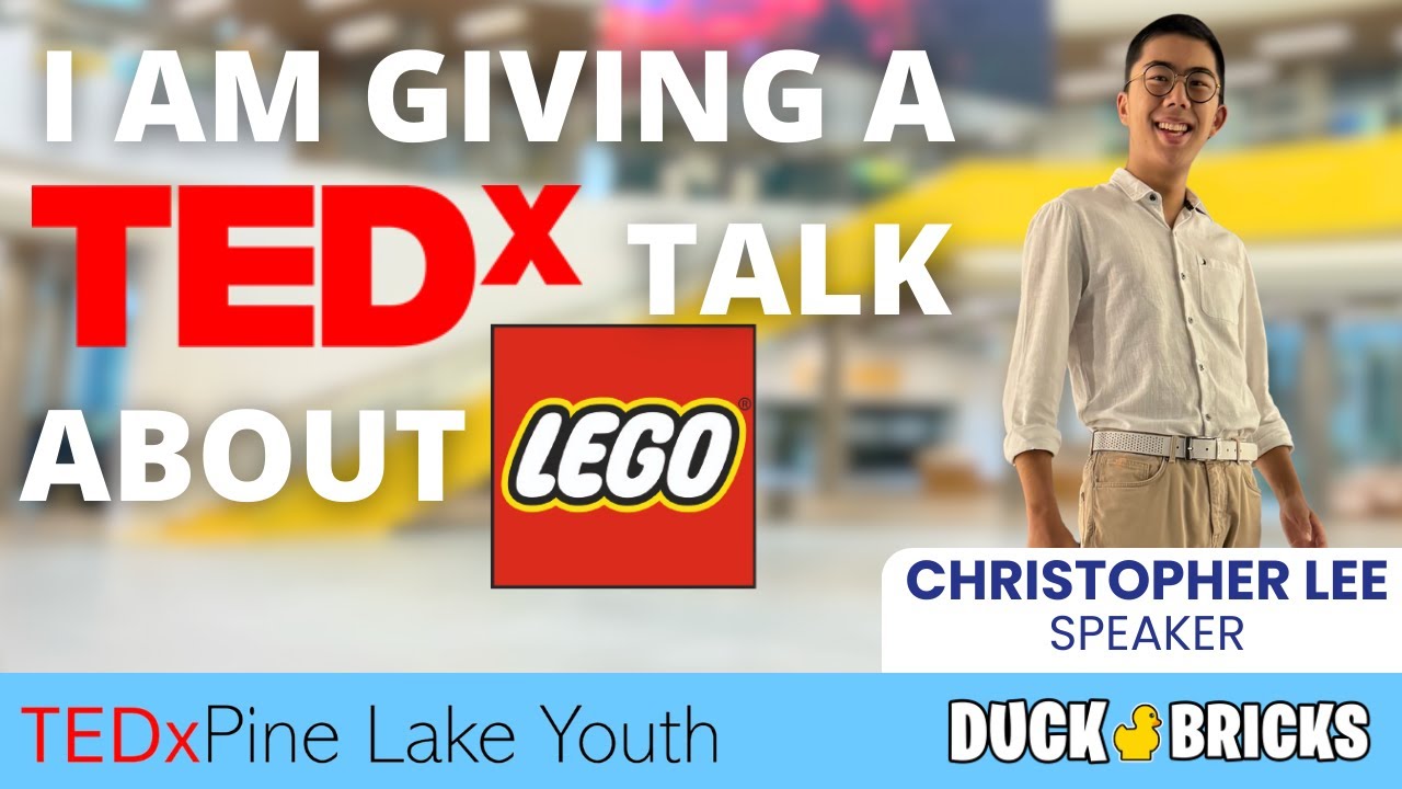 I am giving a TEDX Talk on LEGO! - YouTube