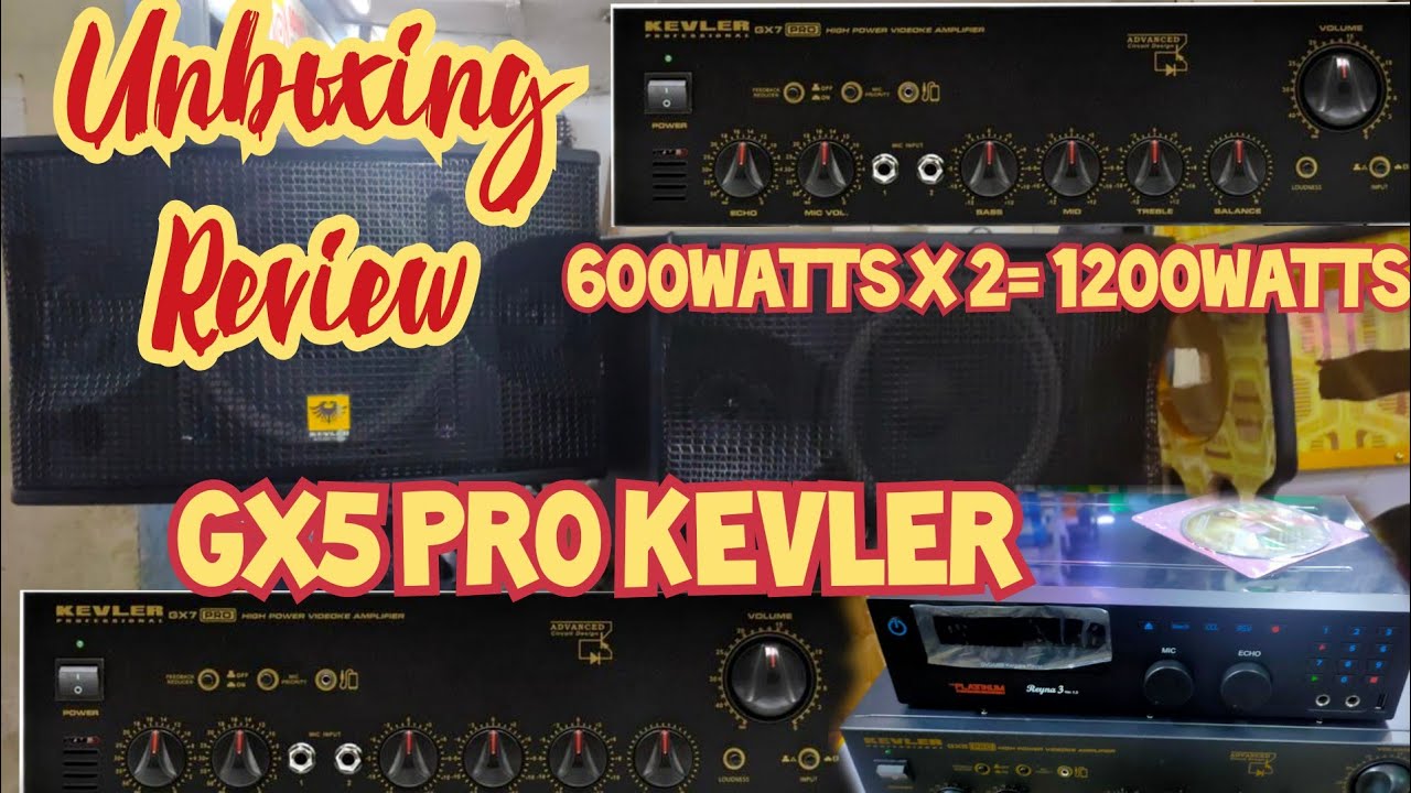 Kevler GX5 PRO Amplifier Unboxing | Review | Best Selling 2020. - YouTube