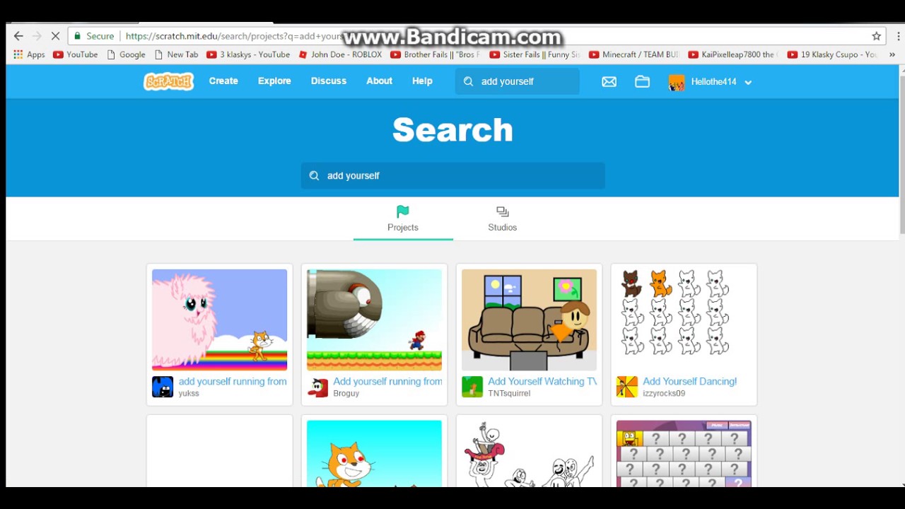 You probably didn't know about my scratch account - YouTube