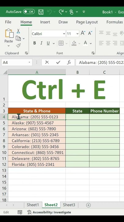 Automate Data Entry in Excel - YouTube