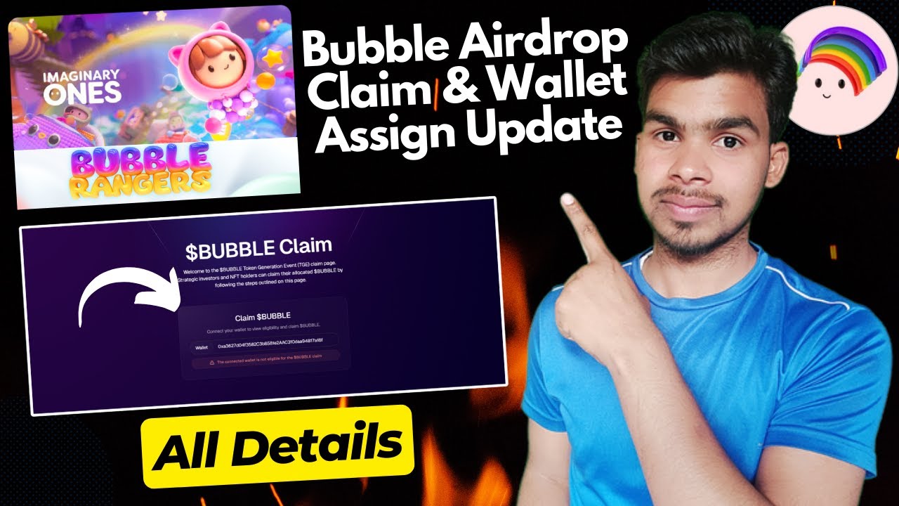 🪂 Bubble Rangers Airdrop Claim | Bubble Rangers Airdrop New Update ...