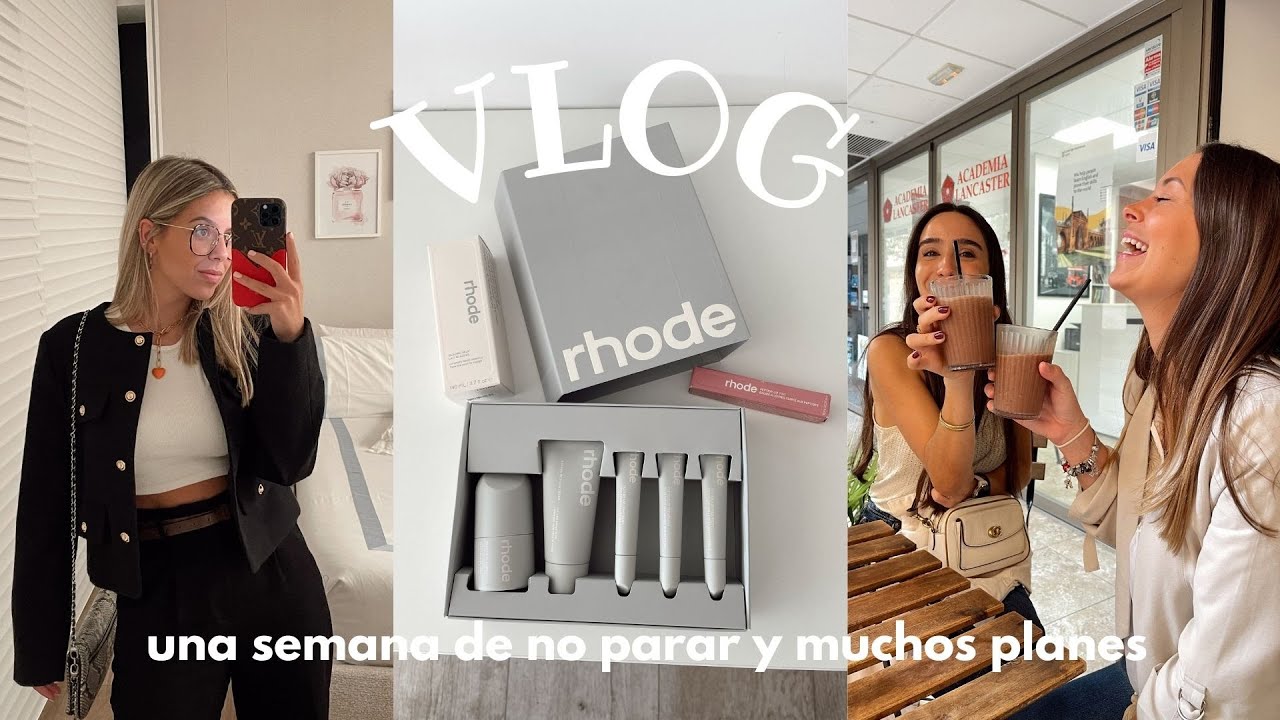 WEEKLY: Unboxing RHODE, ENFERMERA EN APUROS, colaboraciones, amigas y ...