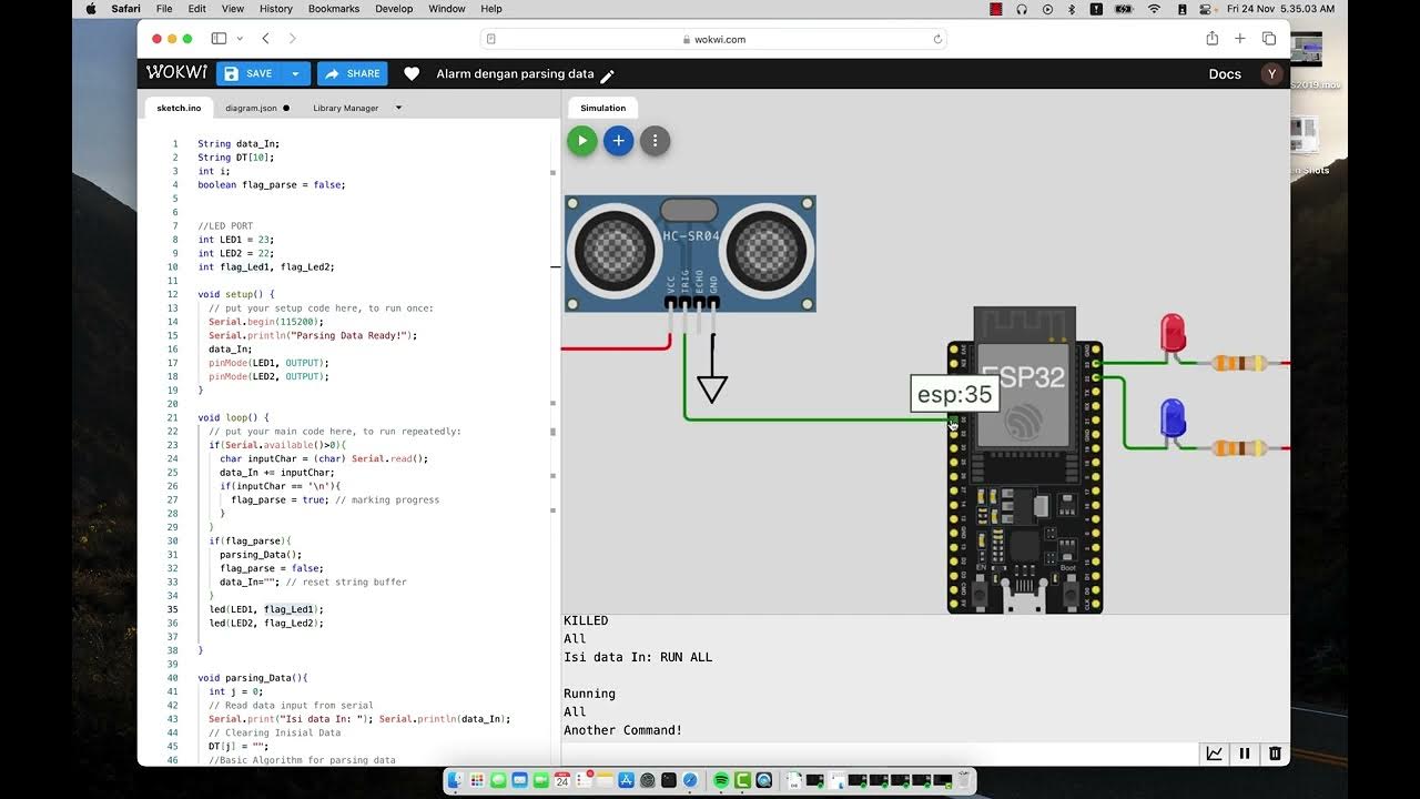 Kuliah 7 Scada Parsing Data Arduino Dan Ultrasonic Lecture Notes 24 Nov 2023 Youtube