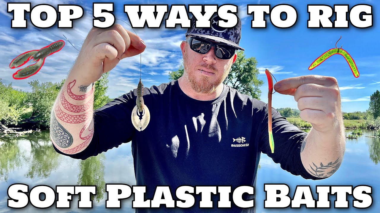 Top 5 Ways To Rig Soft Plastic Baits - YouTube