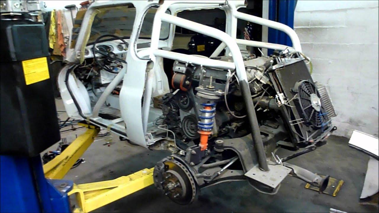 Subaru 360 (Speedracer) back half modification - YouTube