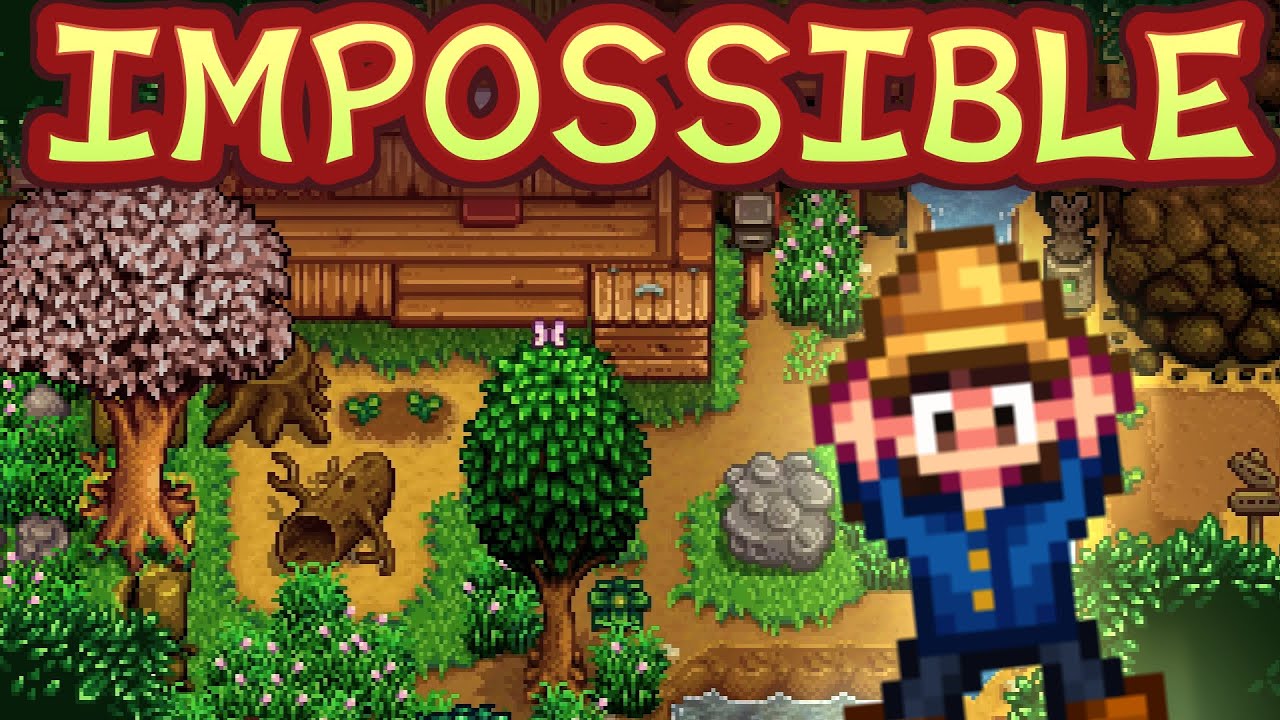 Doing a Joja Run in Stardew Valley, But My Tiny Farm is Impossible ...