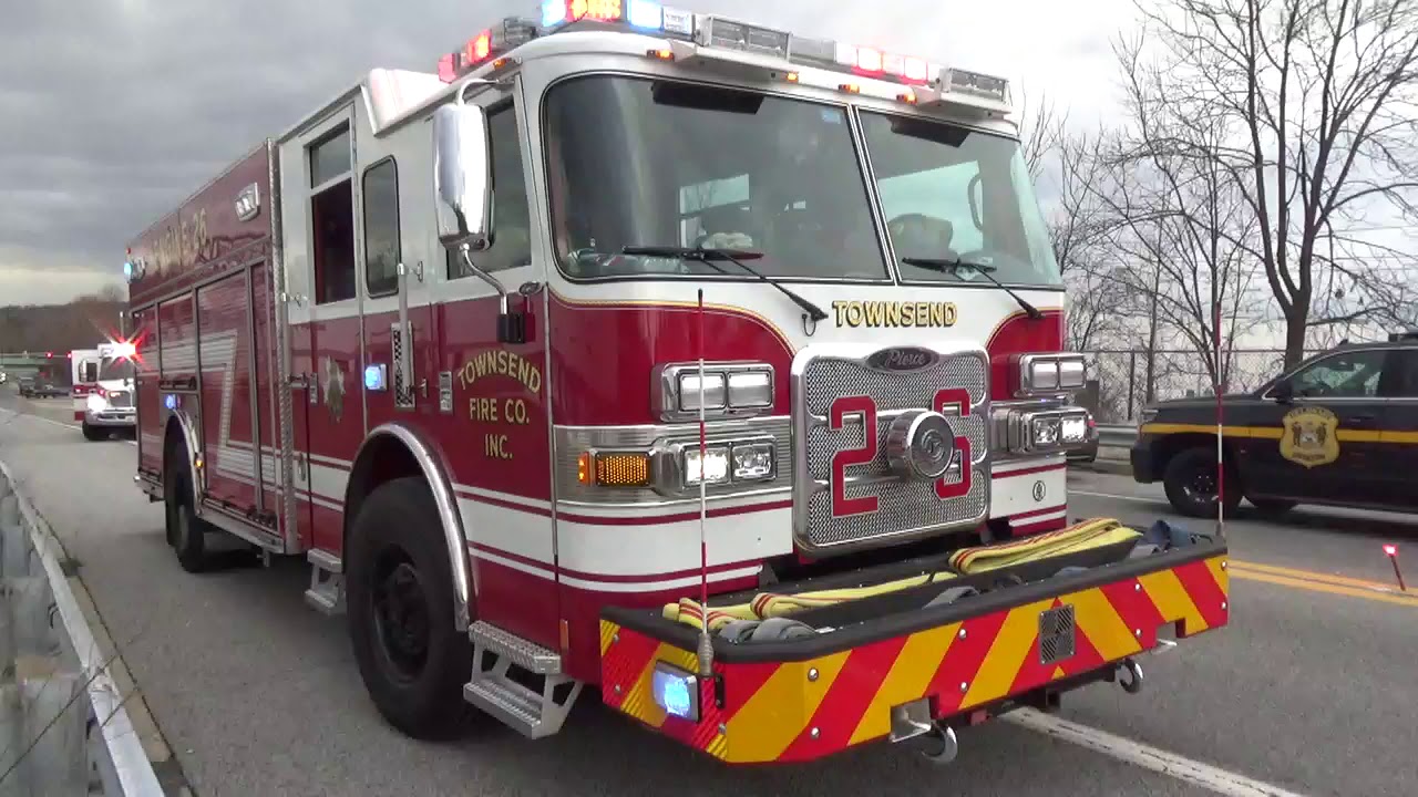 Townsend Fire Company Engine 26 - YouTube
