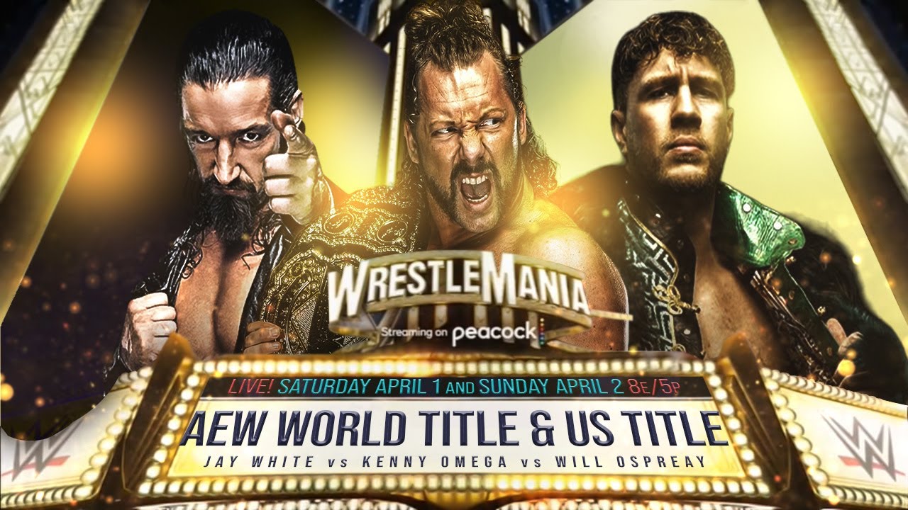 Jay White vs. Kenny Omega vs. Will Ospreay | AEW World Title & U.S ...