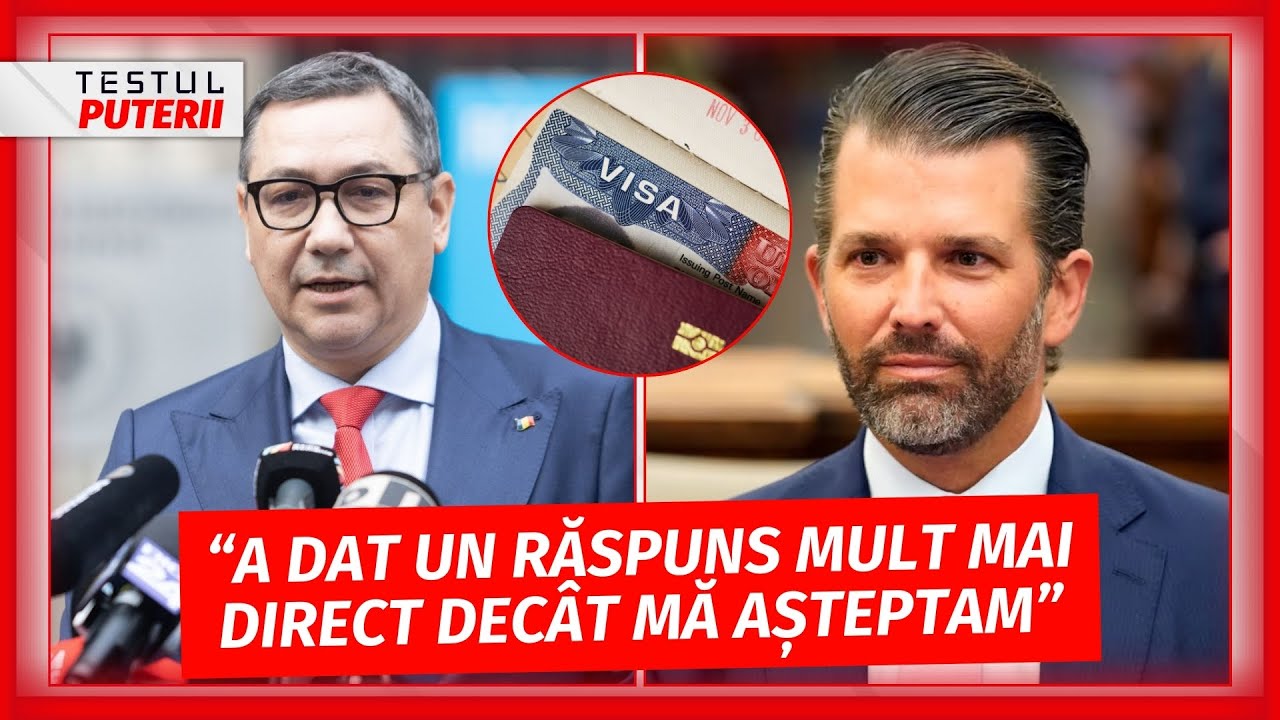 Ponta, DEZVALUIRI IN PREMIERA despre intalnirea cu Trump Jr. "De aceea ...