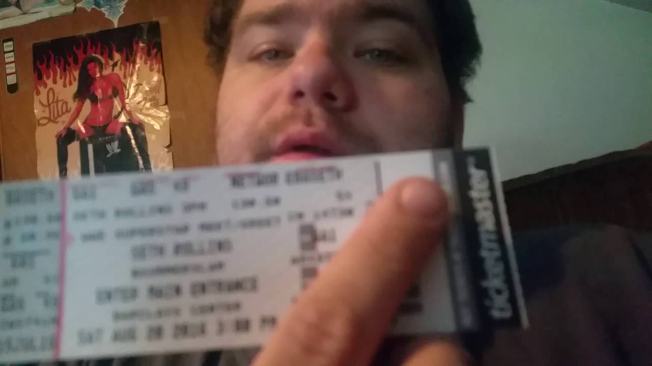 Wwe vip ticket unboxing - YouTube