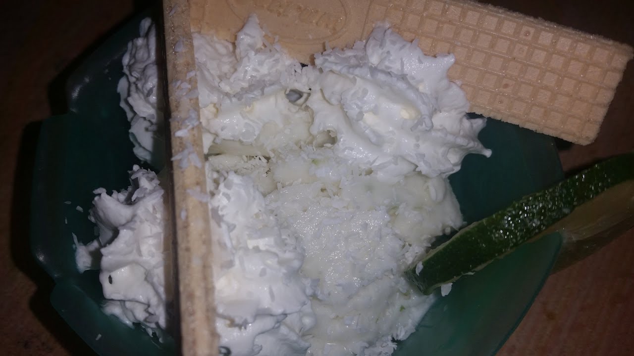 How to make coconut icecream-Kokosnusseis-Helado de coco-Gelato al ...