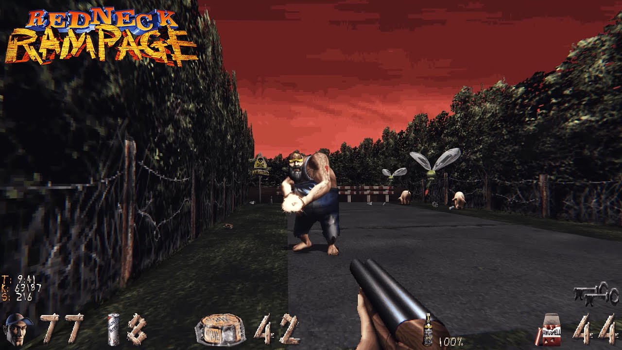 Redneck Rampage (Raze Source Port + Upscale pack) - E1L1 Taylor Town ...