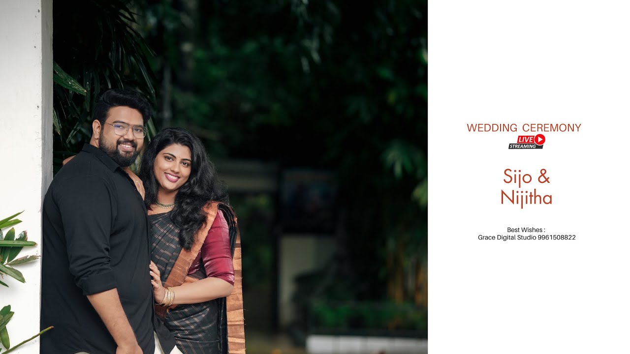 Wedding ceremony of Sijo & Nijitha - YouTube