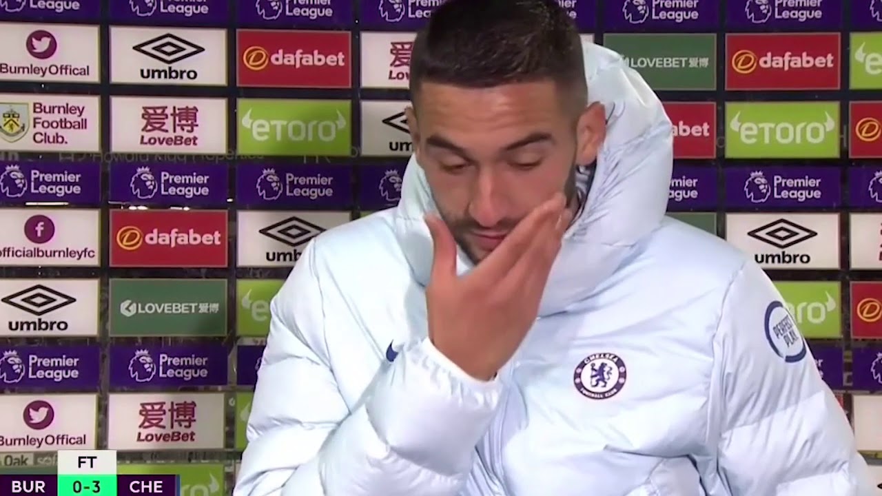 Burnley vs Chelsea - 0-3 - Premier League 2020 - Hakim Ziyech Post ...