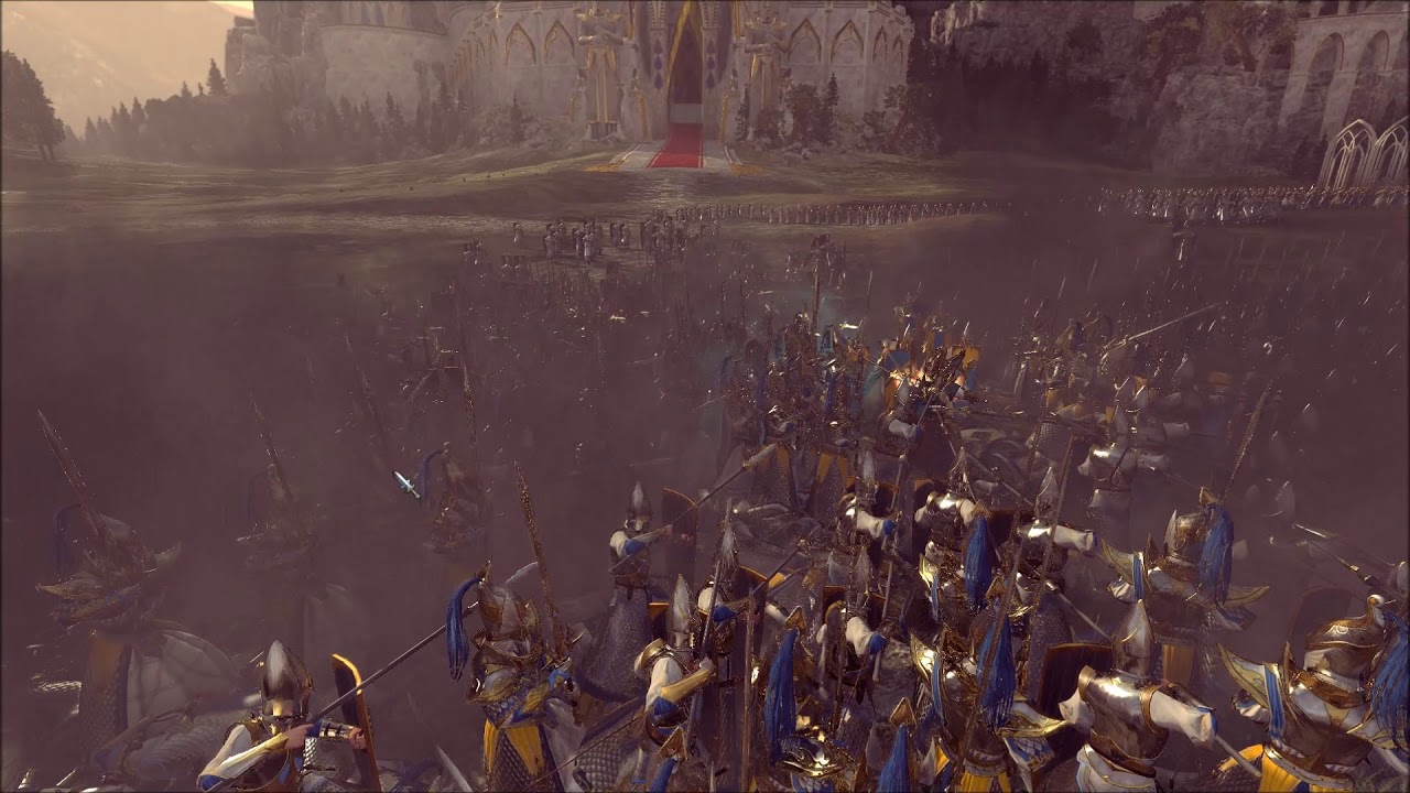Total War Warhammer II Sunfang Quest Battle - YouTube