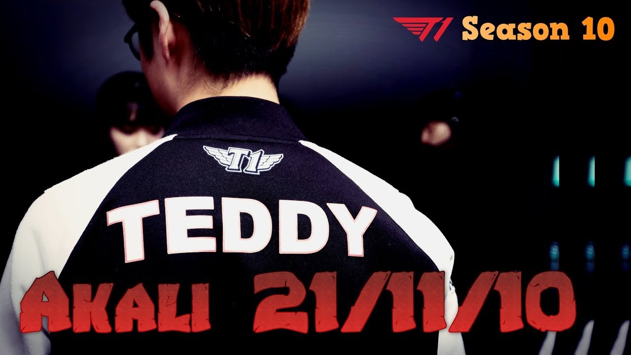 T1 Teddy - Akali Aram 21/11/10 - Patch 10.1 LoL Season 10 | League of ...