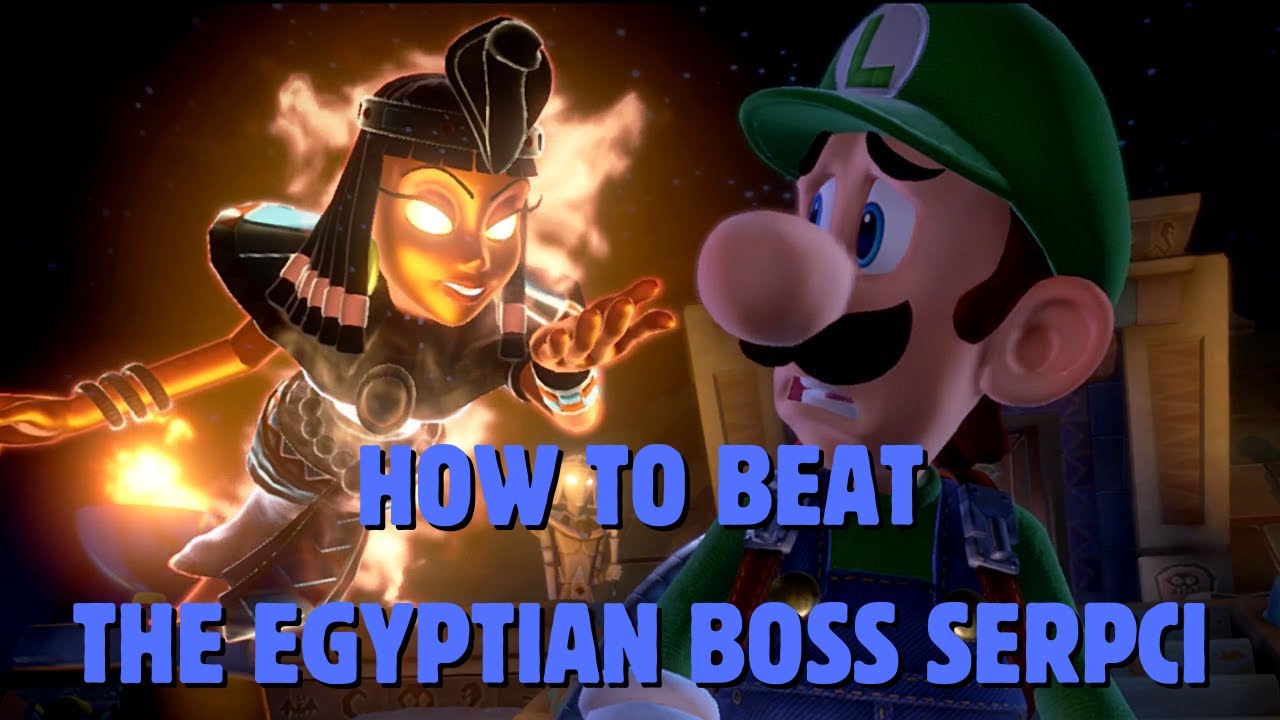 How to beat the Egyptian boss - Luigi's Mansion 3 - YouTube