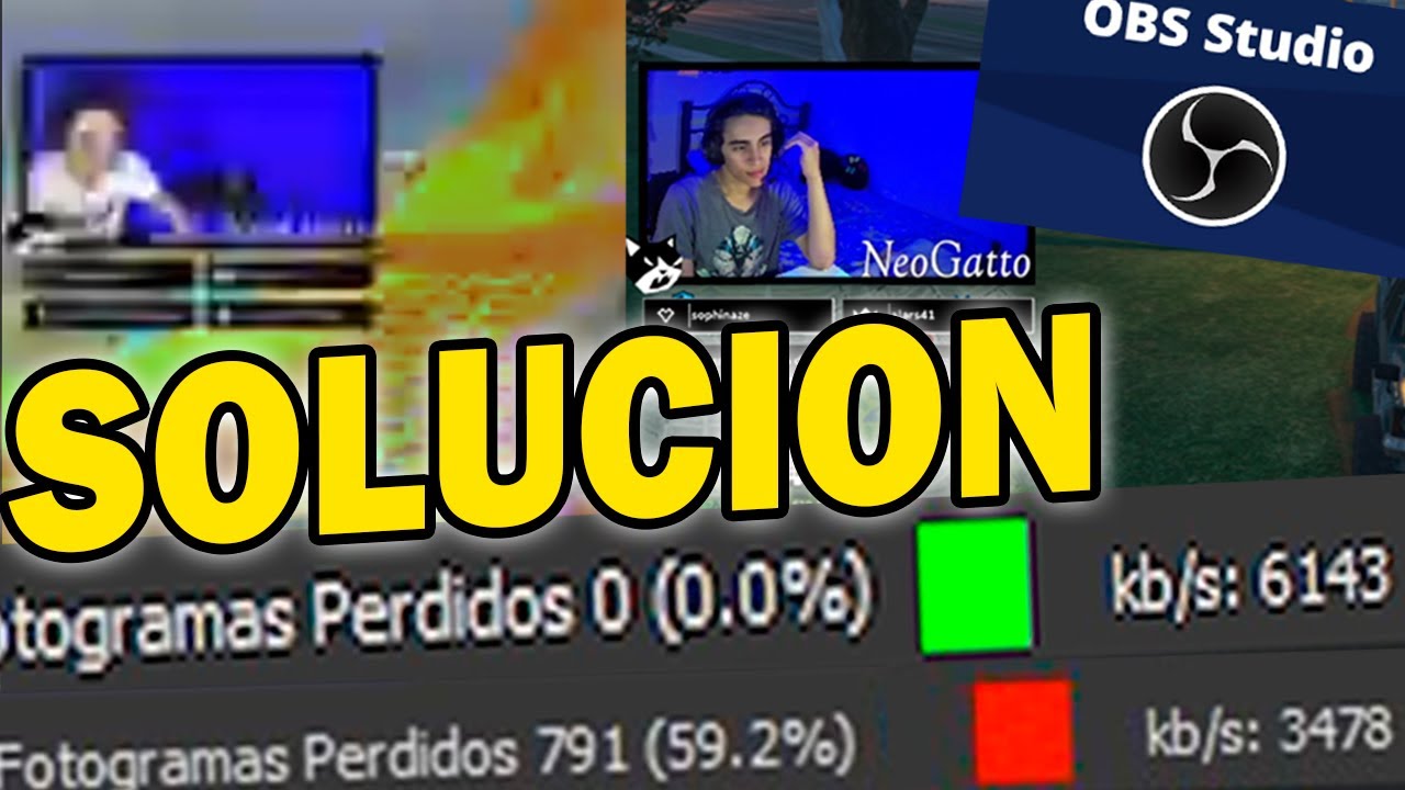 Stream Pixelado & Cuadro Rojo OBS | SOLUCION - YouTube