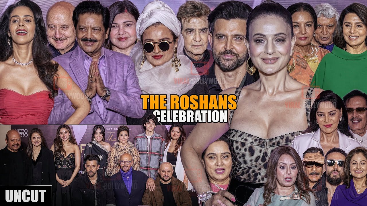 UNEDITED - The Roshans | Star-studded Celebration | Hrithik Roshan and ...