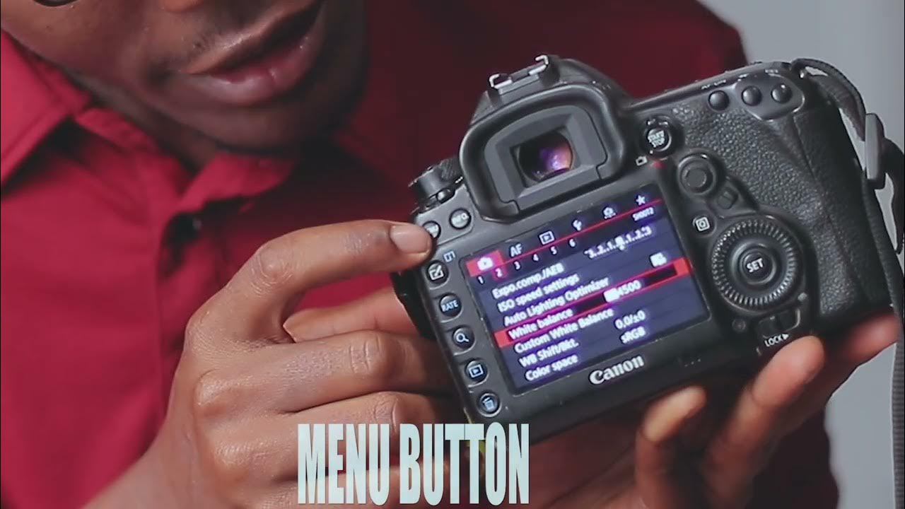 INTRODUCTION TO THE PARTS OF A CANON 5D MARK IV CAMERA. - YouTube