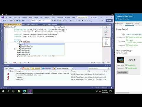 How to create SSRS report in 365 | RDP based SSRS report | Part 2 - YouTube