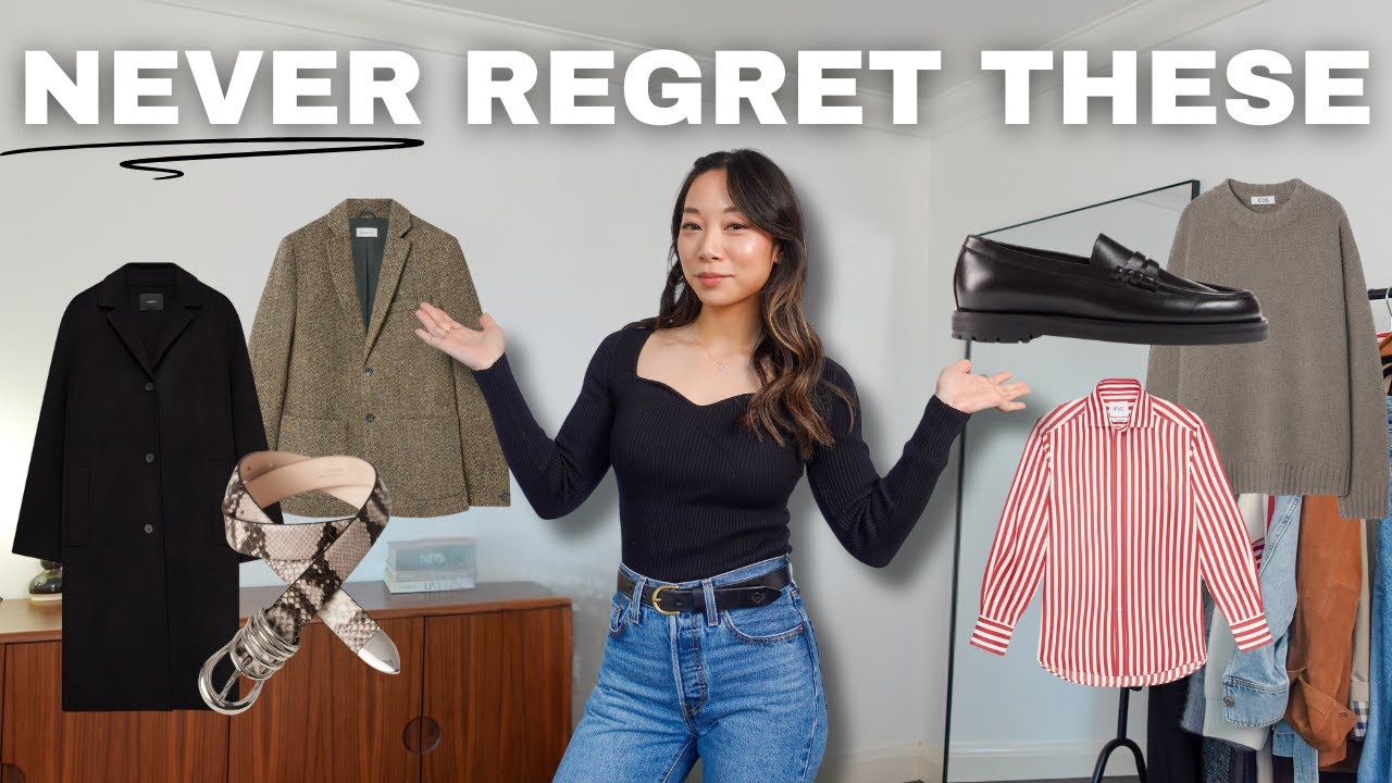 Wardrobe Investments You'll Never Regret (+ What to Skip) - YouTube