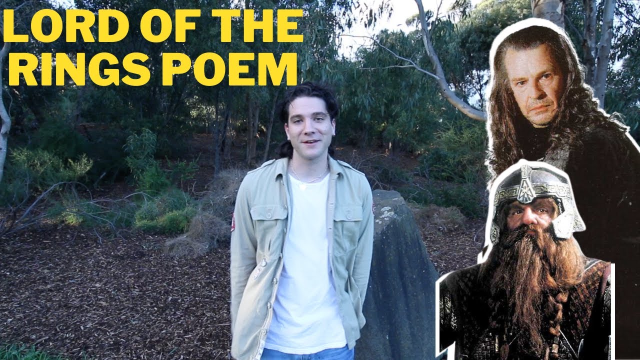 Lord Of The Rings Poem - YouTube