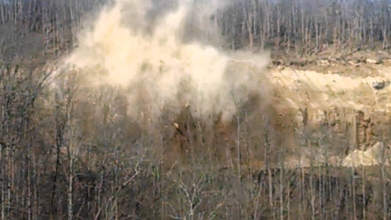 Strip Mining Blast - YouTube