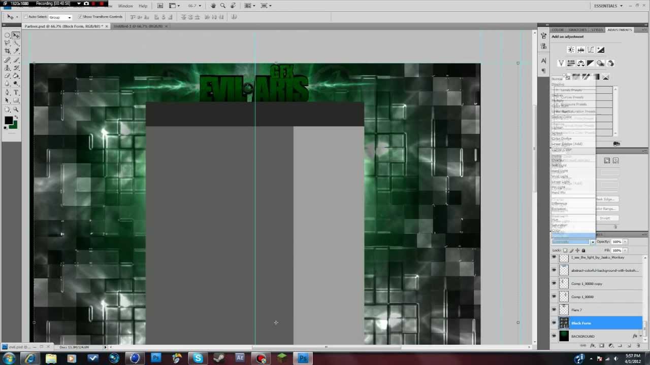 Evil Arts GFX Competition | Background Speedart - YouTube