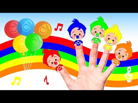 Família dos Dedos Coloridos do Herói #1 ♫ Música Infantil ♫  Um Herói do Coração
