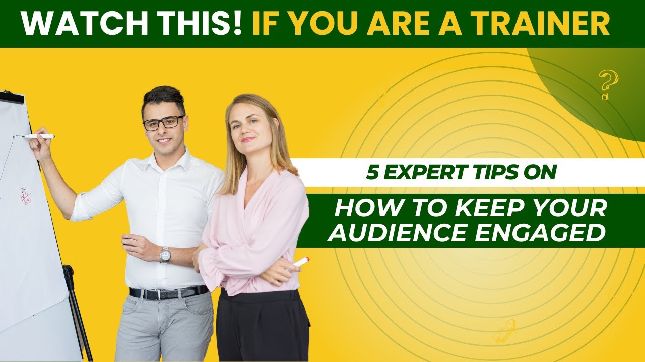 Secrets to Give a Great Presentation/Training - YouTube