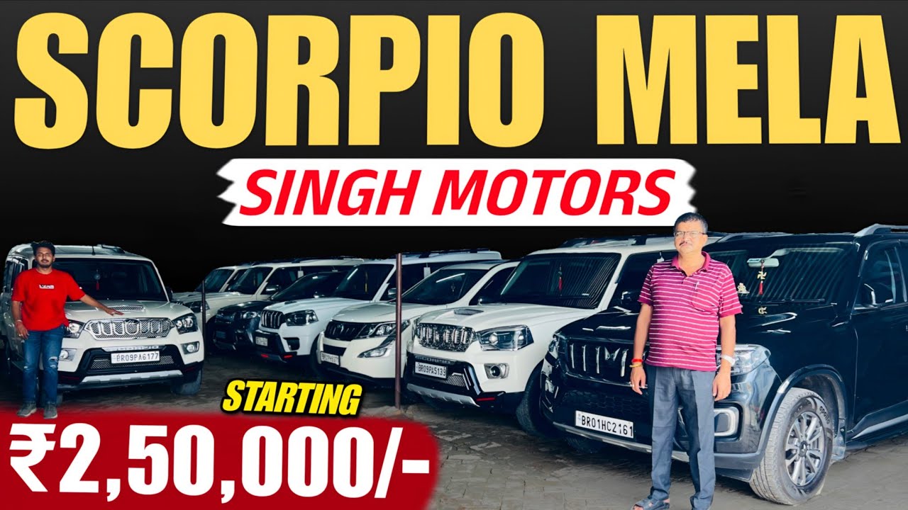 Second Hand Scorpio Mega Collection 20+ Cars | Second Hand Scorpio Sale ...