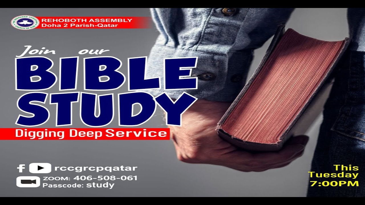 Tuesday, 15th November 2022 || Online Bible Study - Digging Deep Service - "THE CREATOR" - YouTube