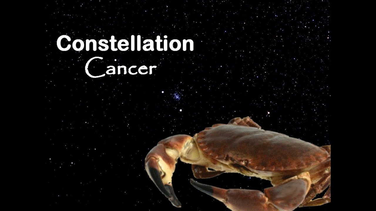 Constellation Cancer/Crabe - YouTube