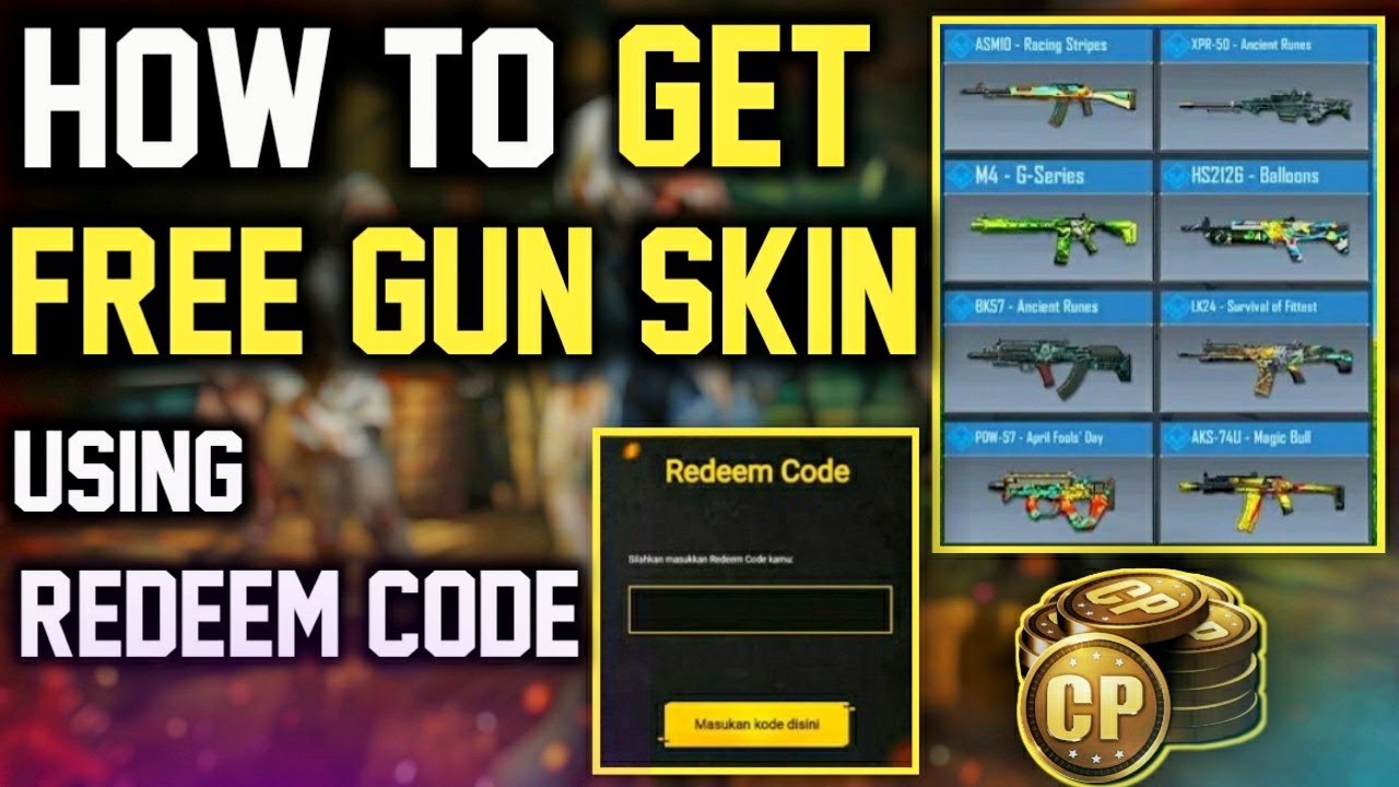How To Redeem Free Gun Skin in Cod Mobile | How To Get Free Gun Skin in ...