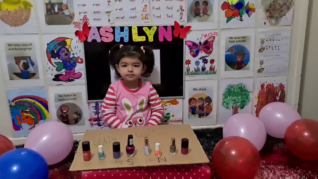 Nail Painting /Kids Nail Salon /Cardboard Activity - YouTube