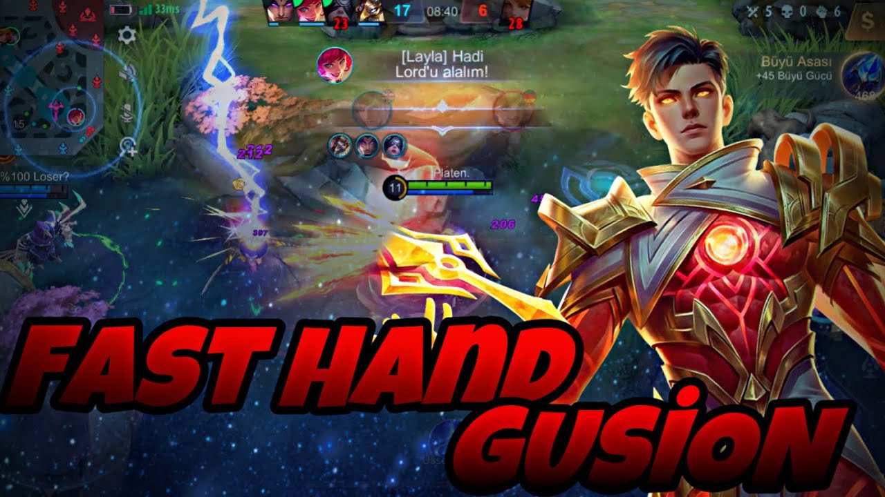 Fast Hand Gusion / Old Global 1 Gusion Gameplay / Gusion Gameplay ...