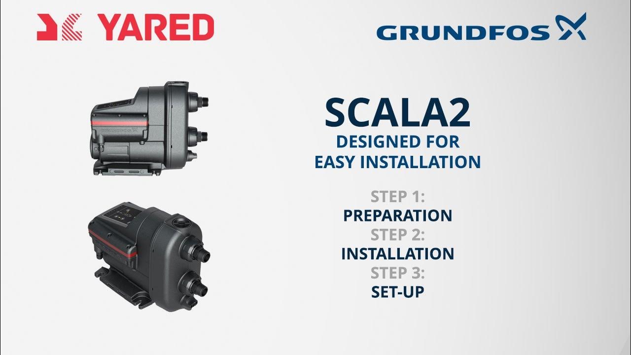 GRUNDFOS SCALA2 Water Pump - Easy Installation - YouTube