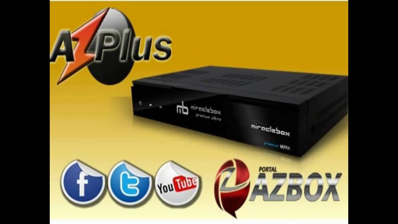 Atualização Azplus Miraclebox HD PREMIUM 02/02/16 - YouTube