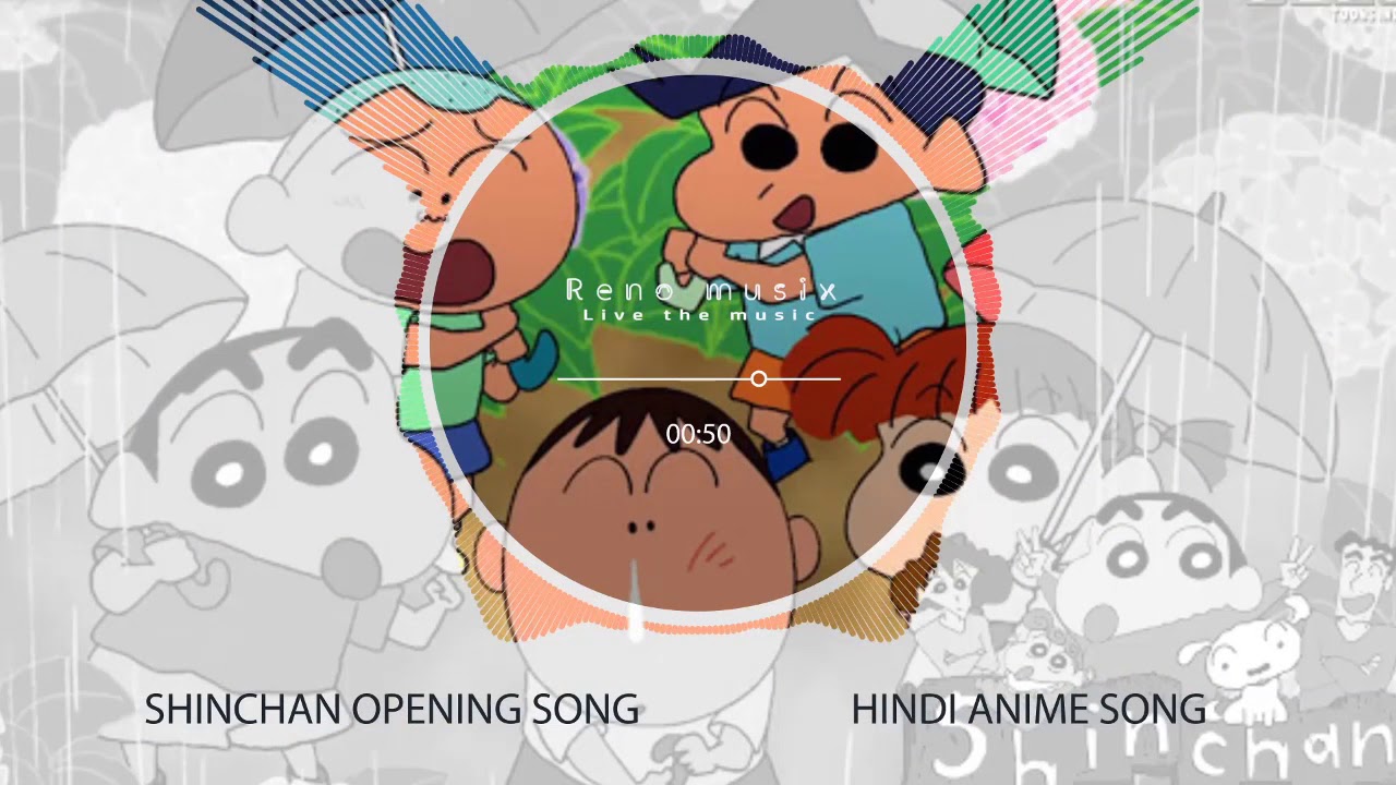 Shinchan Opening Song Full HD Hindi || Shin chan Music Video