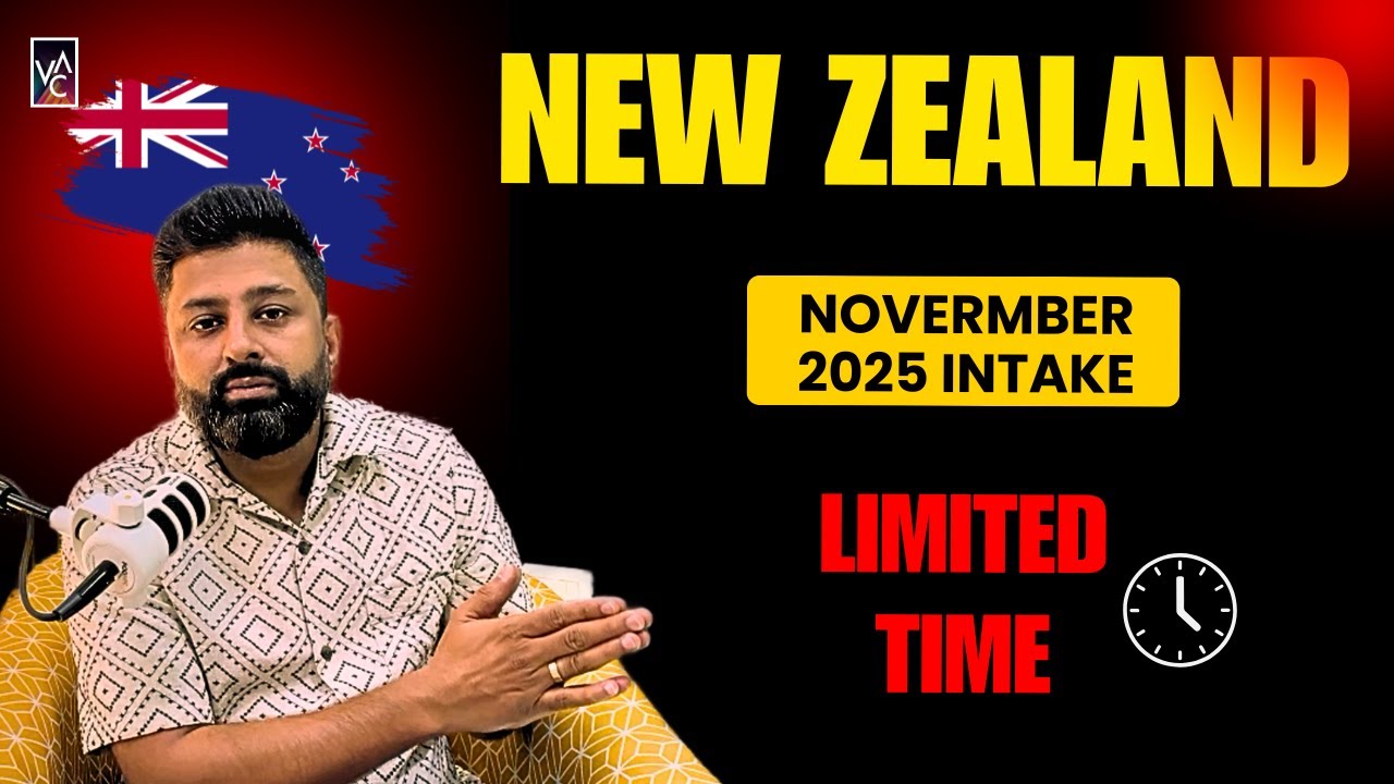 New Zealand Study Visa Process for Nov 2025 Intake - YouTube